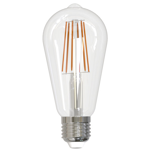 Bulbrite Industries 8.5 Watt (60 Watt Equivalent), ST18 LED, Dimmable ...